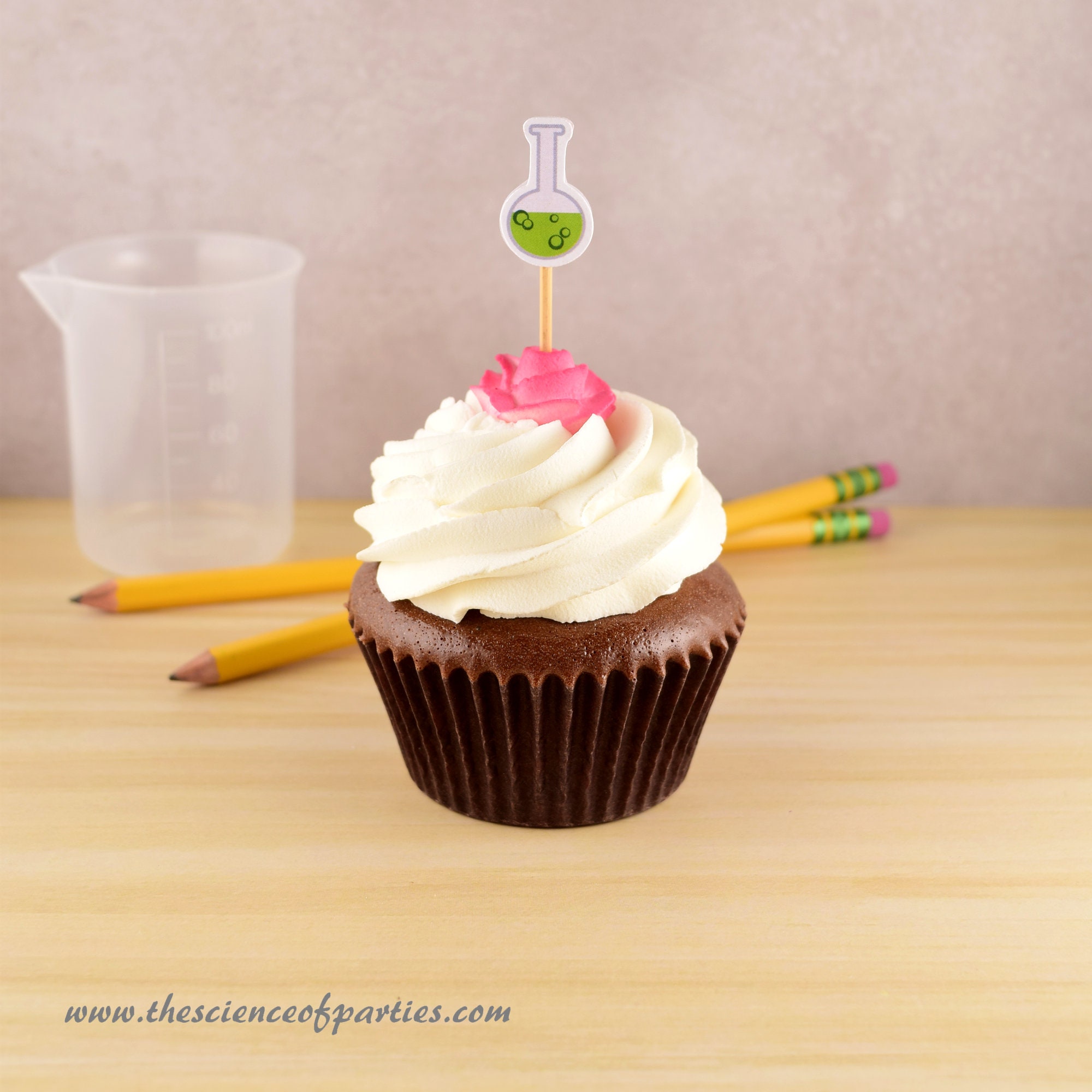 Laboratory Glassware Cupcake Toppers Hors D'oeuvres - Etsy