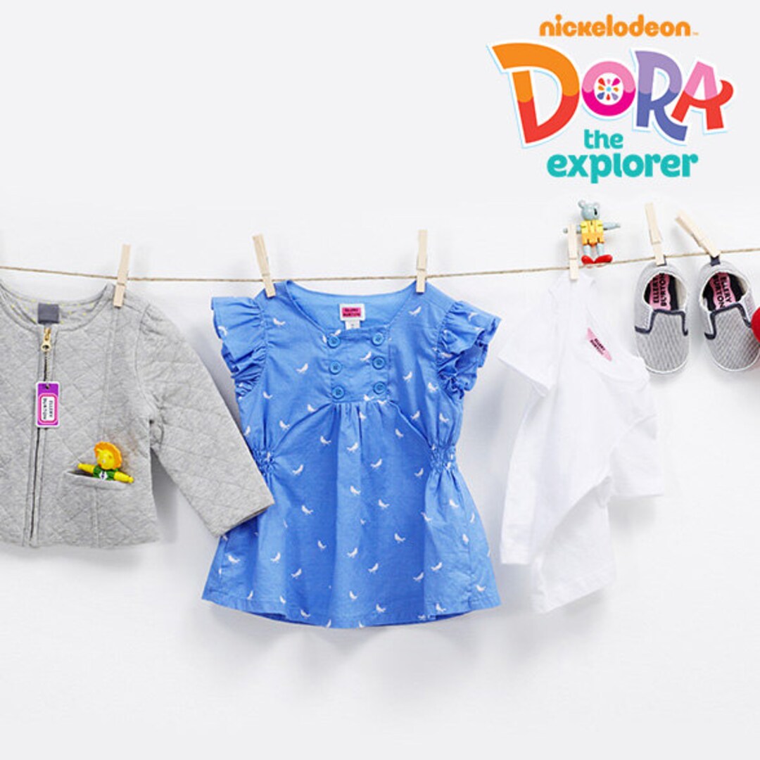 Dora the Explorer™ Personalized Clothing Package for Kids Including ...