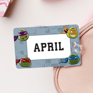 Teenage Mutant Ninja TurtlesM™D Personnalisé Large Scuff-proof Bag Tags ...