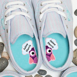 Personalized Scuff-proof Match-up Scuff-proof Shoe Labels for Kids - Etsy