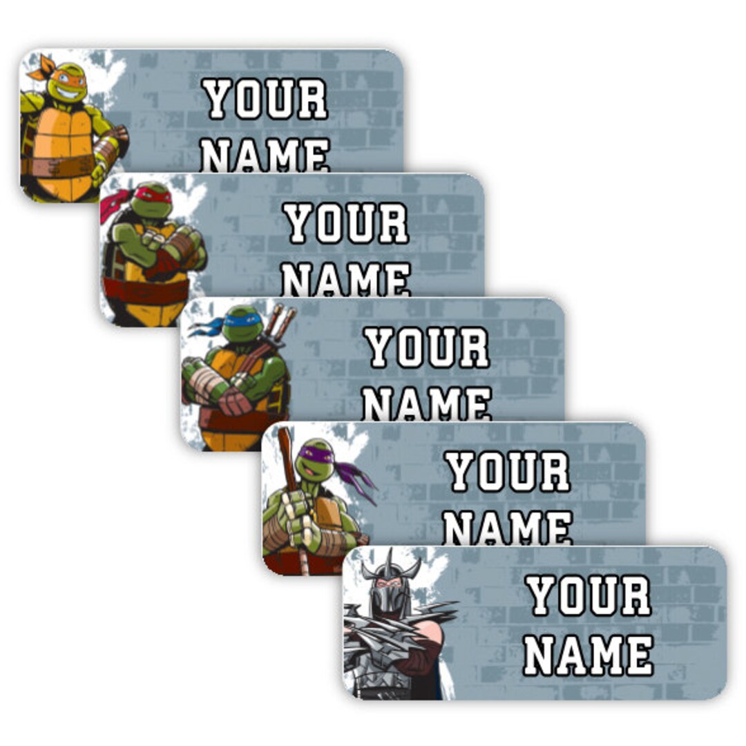 Teenage Mutant Ninja Turtles™ Personalized Durable Waterproof Original ...