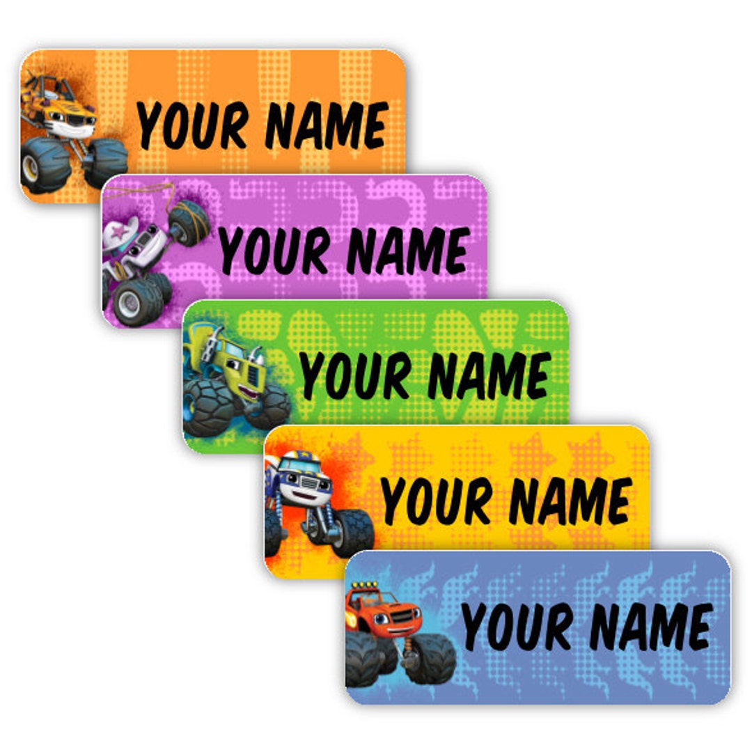 Blaze and the Monster Machines™ Personalized Durable Waterproof ...