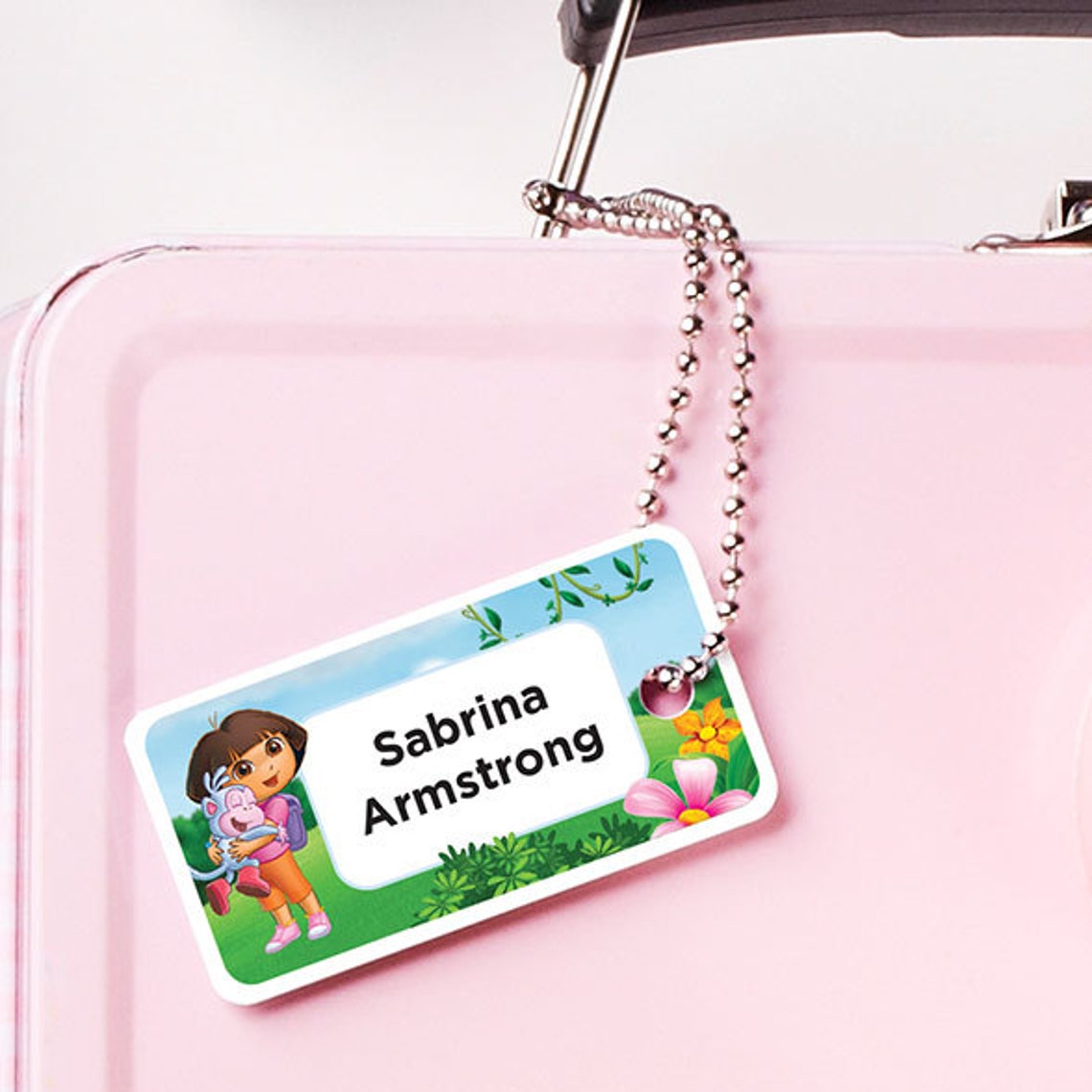Dora the Explorer™ Personalized Mini Scuff-proof Bag Tags for Kids - Etsy