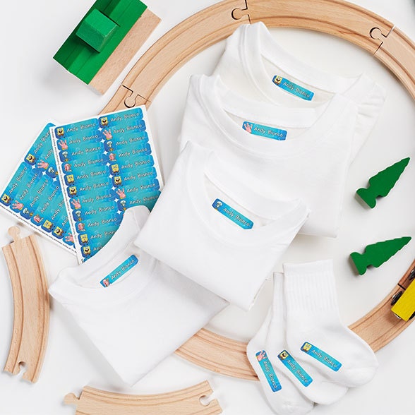 Spongebob Squarepants™ Personalized Iron-on Permanent Laundry - Etsy