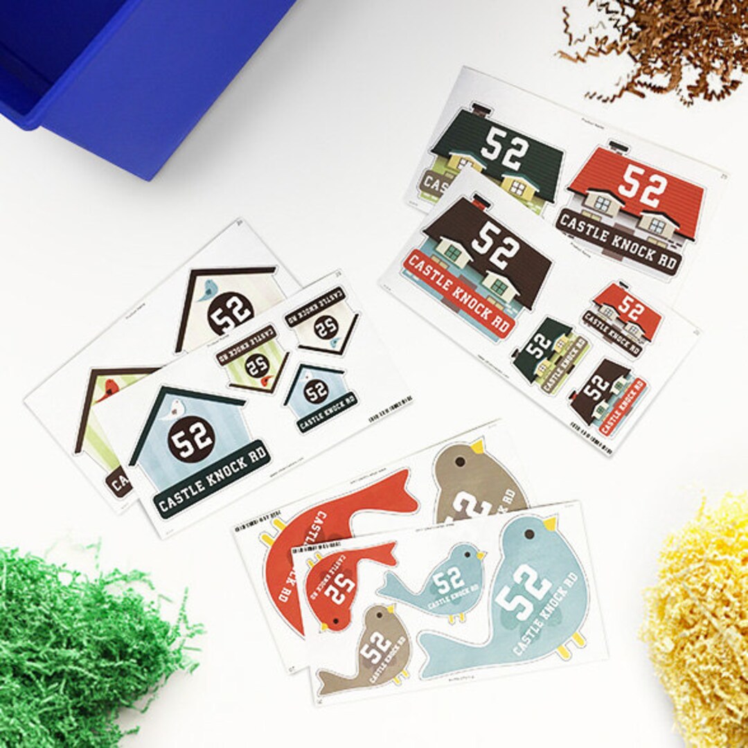 Curbside Bin Address Labels for the Home and Office - Etsy