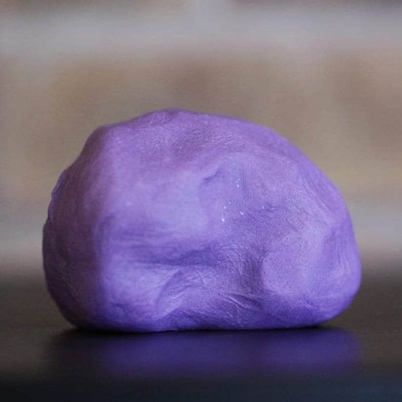Purple Lavender Vanilla Scented Play Dough Homemade Play | Etsy