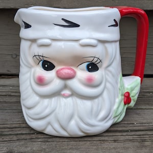 Vintage Santa Claus 6 Pitcher, RARE Josef Originals, Perfect for Cider ...