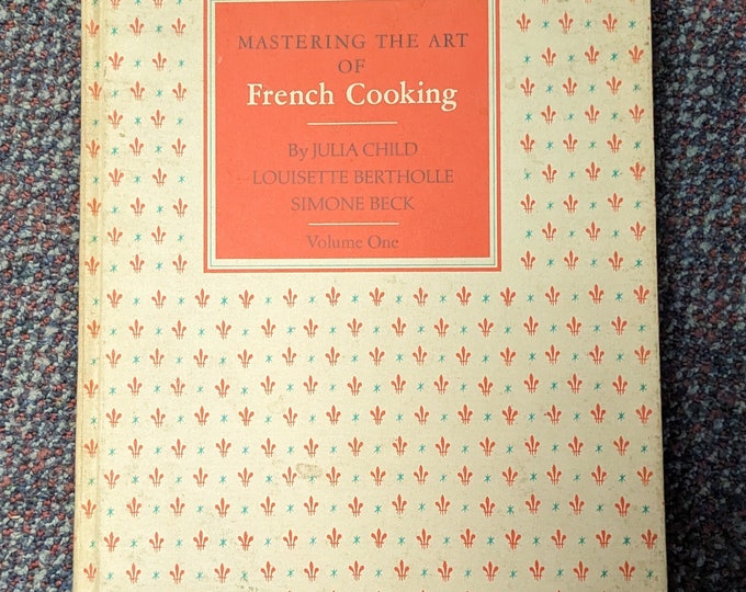 Vintage Cookbook, Julia Child, Mastering the Art of French Cooking ...