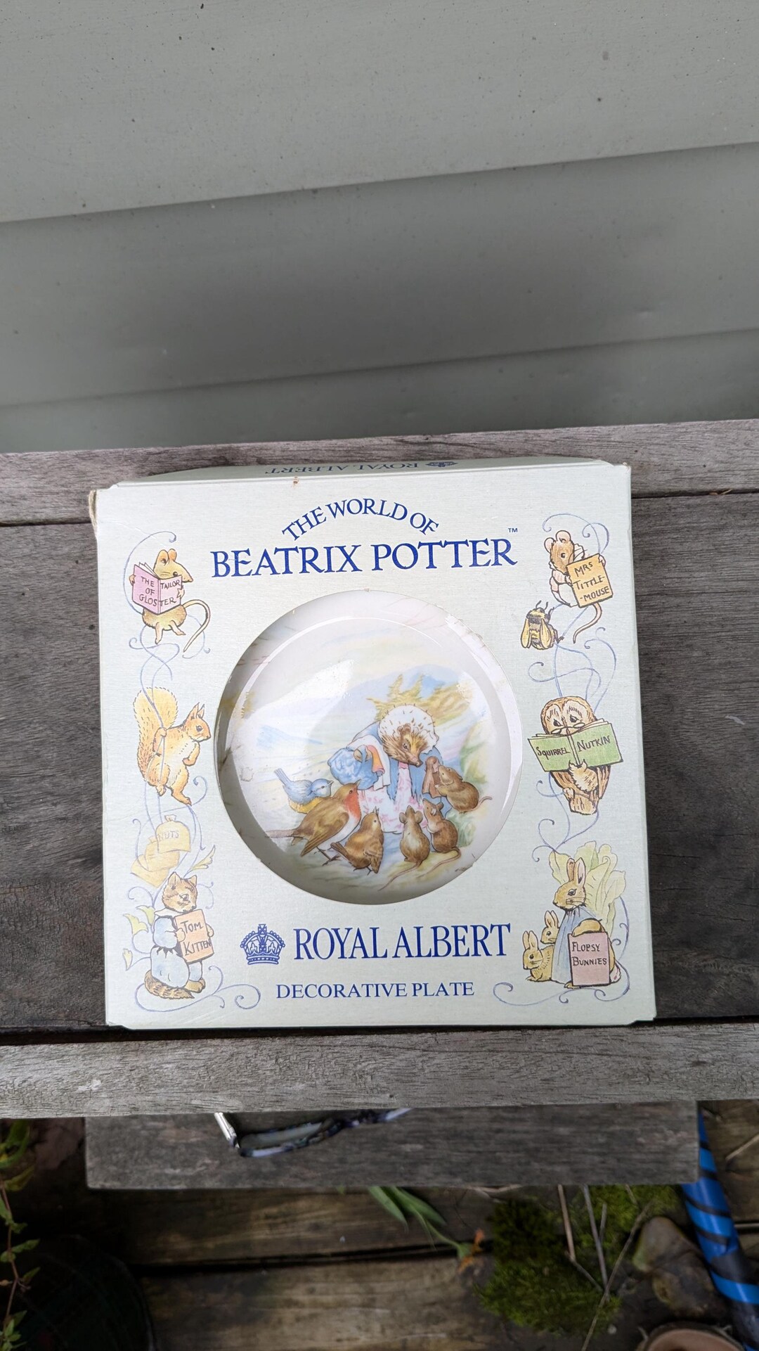 Vintage Royal Albert Beatrix Potter Mrs.tiggy Winkle Decorative Plate ...