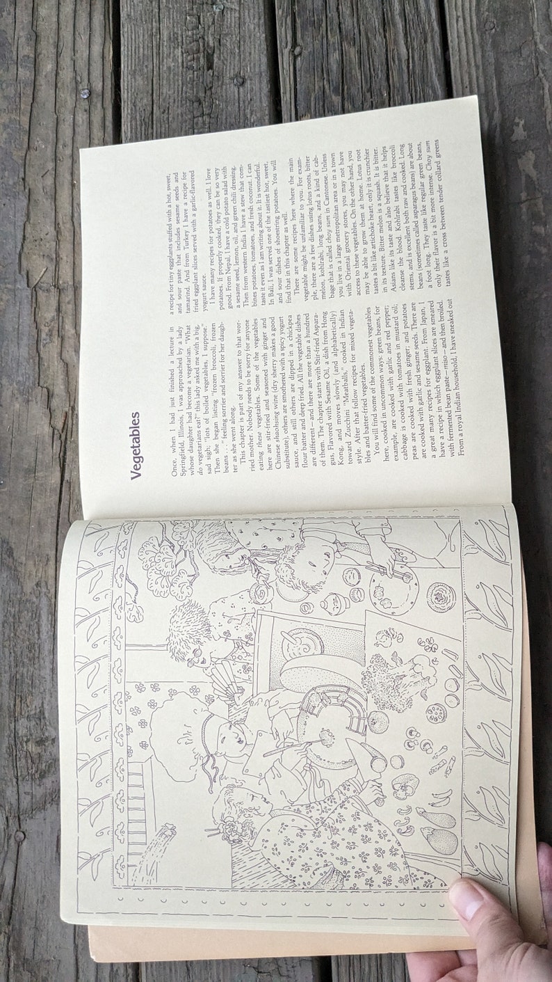 Vintage Vegetarian Cookbook, World of the East Vegetarian Cooking by ...