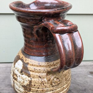 Vintage Studio Pottery Pitcher, Studio Pottery Vase, Brownstone Bowen ...