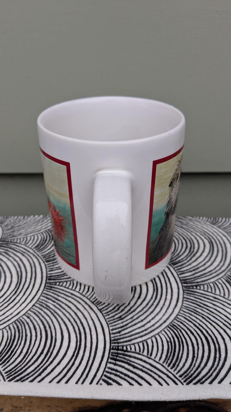 Vintage 1986 Sea Otter Mug, Made in Japan - Etsy