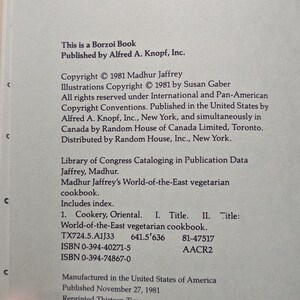 Vintage Vegetarian Cookbook, World of the East Vegetarian Cooking by ...