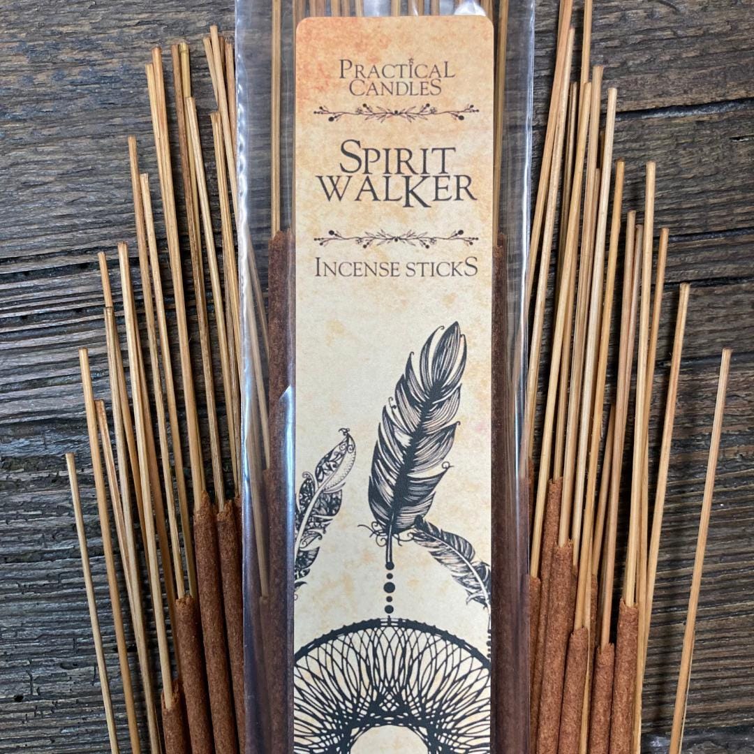 Sweet Grass Incense Sticks - SPIRIT WALKER - Witchy Incense for Magical ...