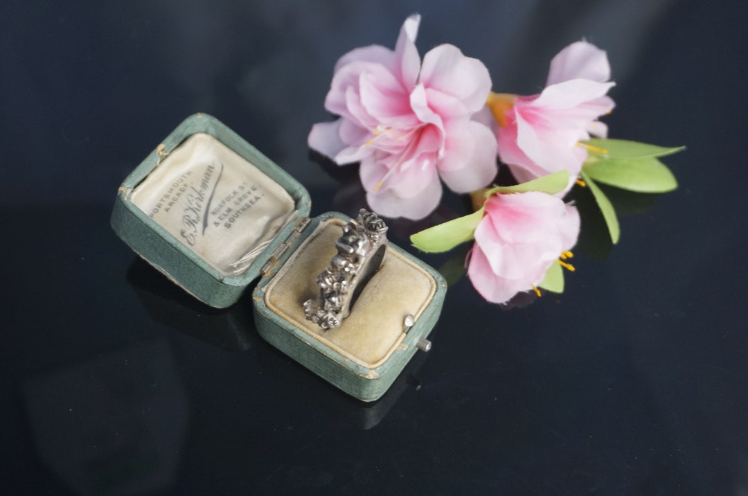 Vintage Silver Ring, Fully Handcrafted Silver Ring With Monsters Faces ...