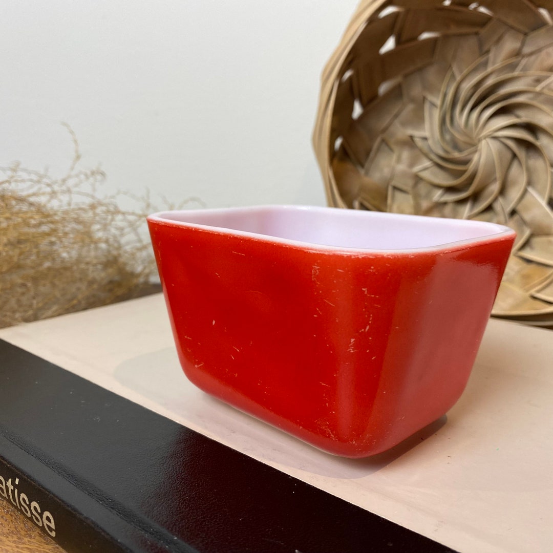 Pyrex Fridgies 501 Mini Refrigerator Box Primary Red - Etsy