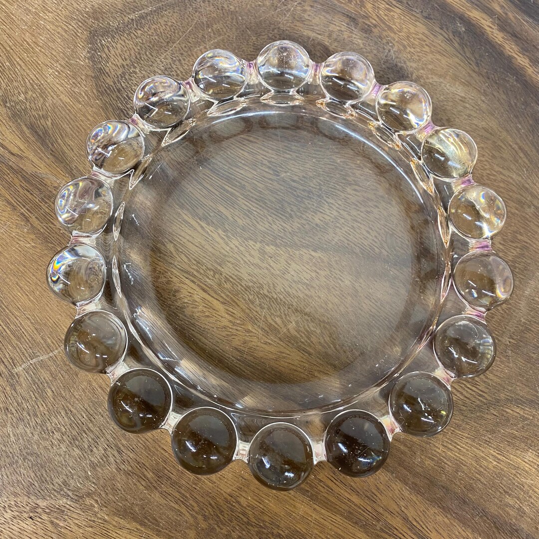 Vintage Boopie Glass Ashtray Anchor Hocking Clear Pink Glass - Etsy