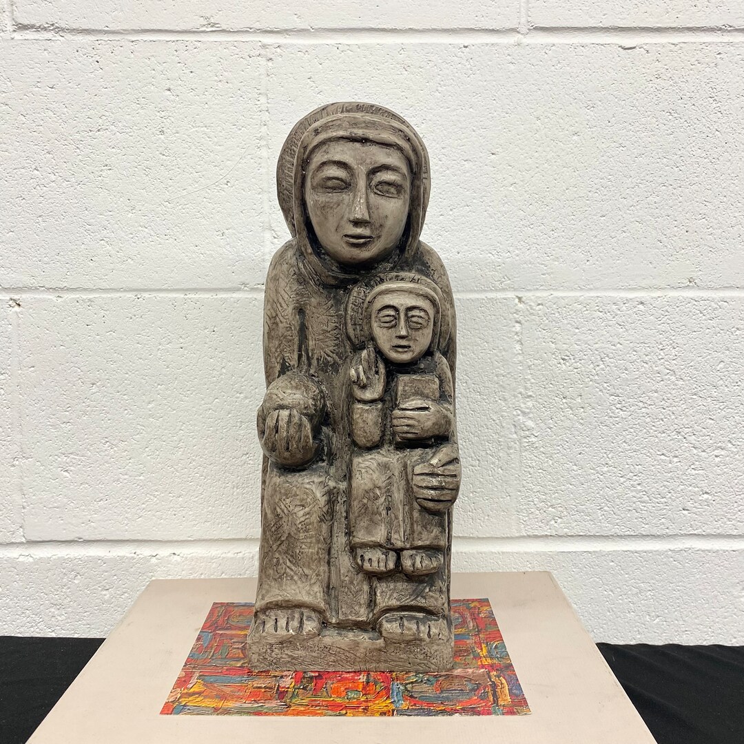 Austin Productions Religious Sculpture Mother & Child - Etsy