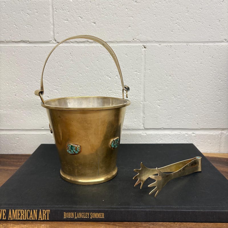 Turquoise Ice Bucket - Etsy