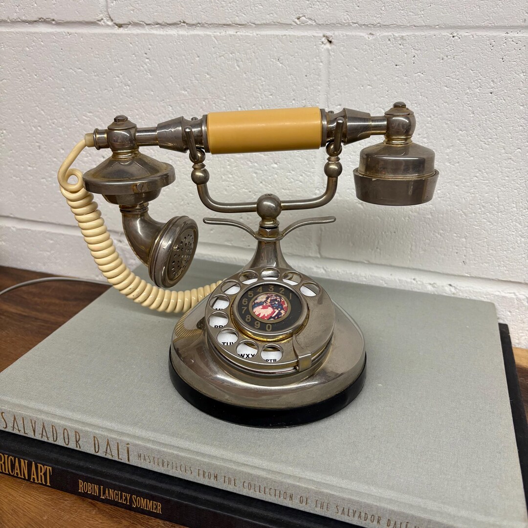 Vintage French Style Rotary Phone, Victorian Style Phone, Vintage ...