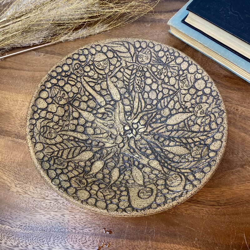 Sgraffito Pottery - Etsy