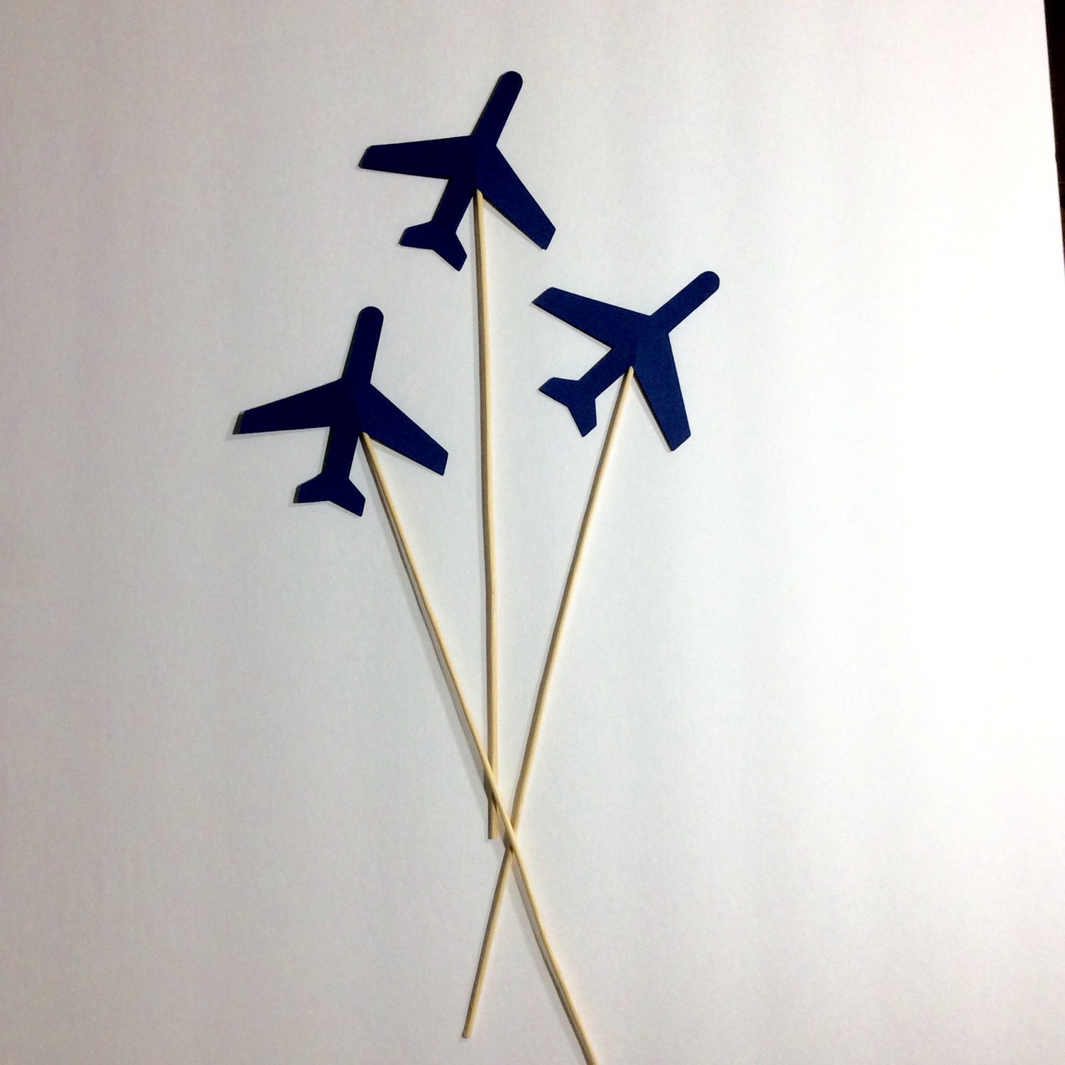 Large Navy Airplane Centerpiece, Table Decor, 12 per Order - Etsy