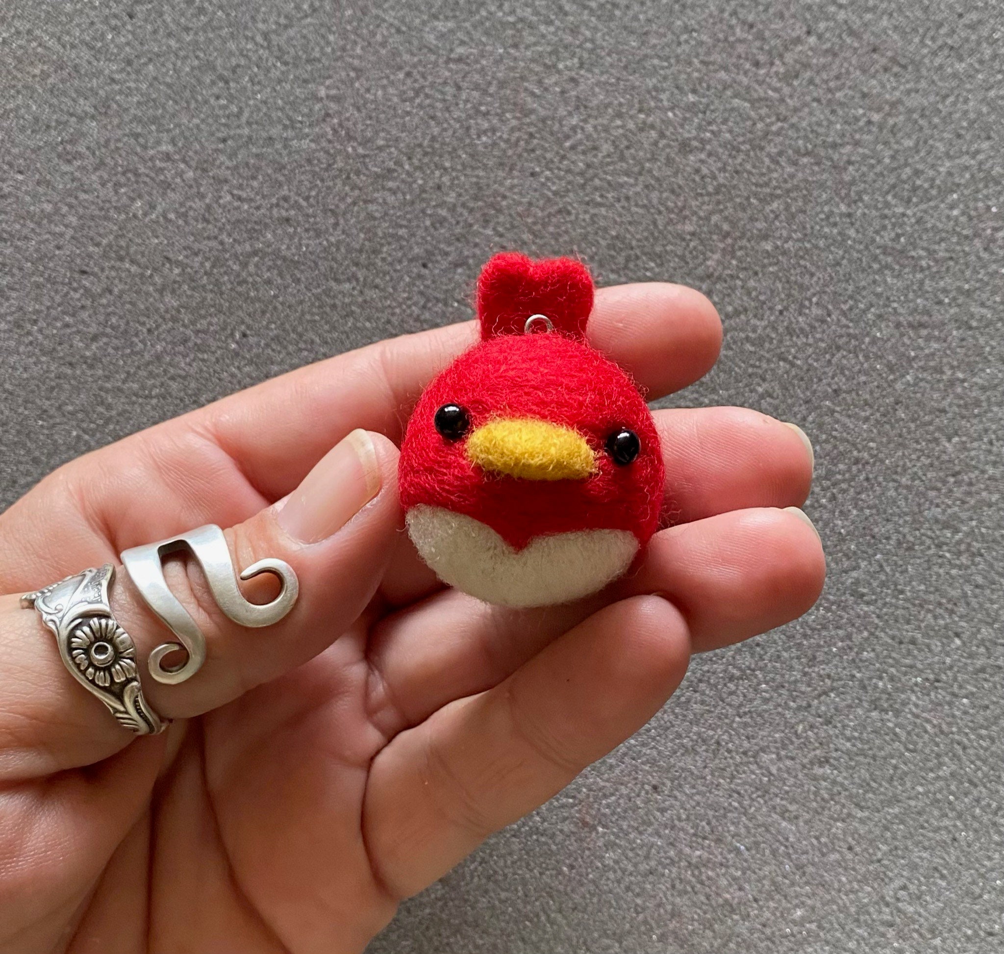 Beginner Needle Felt Mini Bird Ornaments Tutorial/Pattern for Easy ...