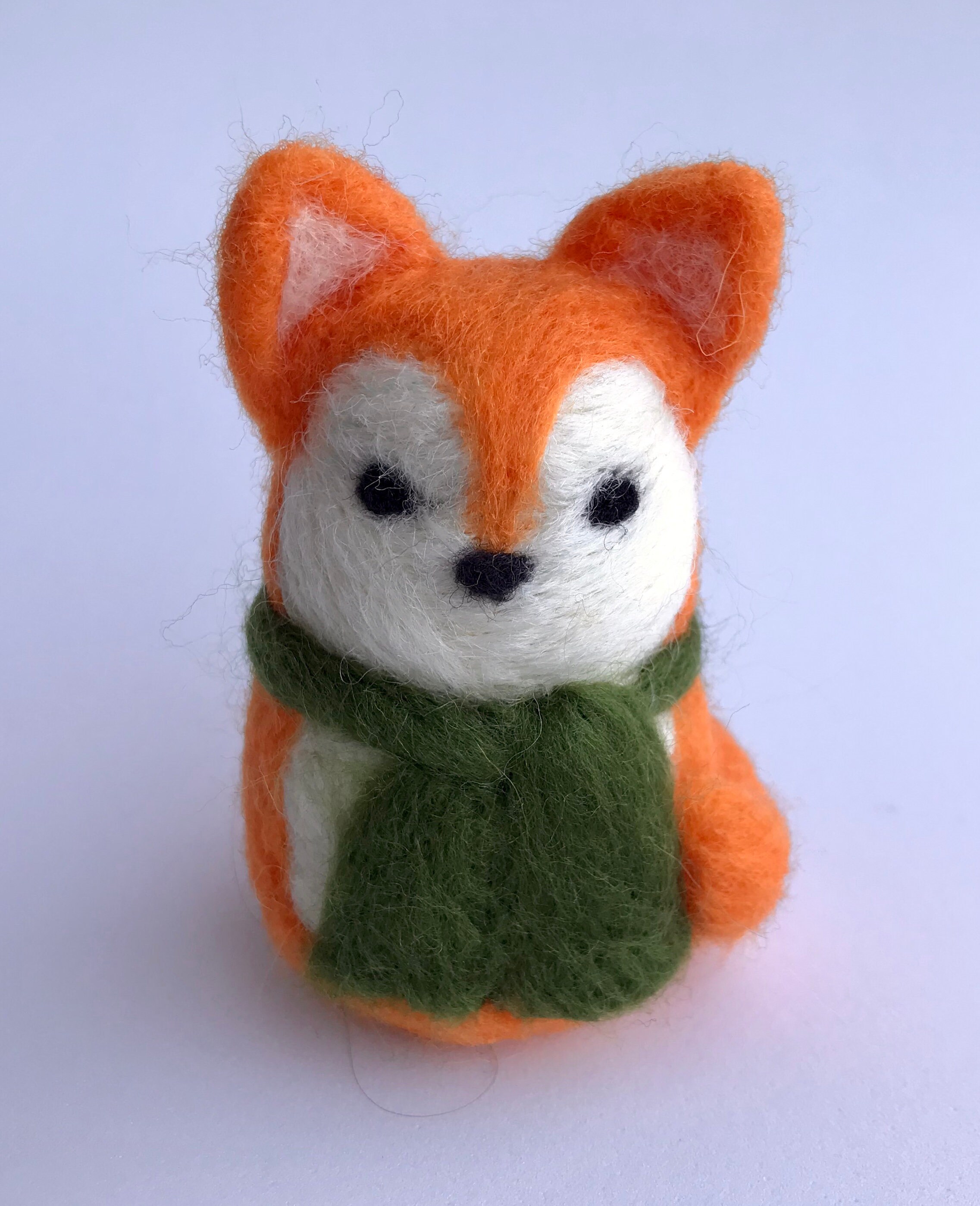 Digital PDF ONLY! Felt Fox in a Scarf Tutorial/pattern for All Levels ...