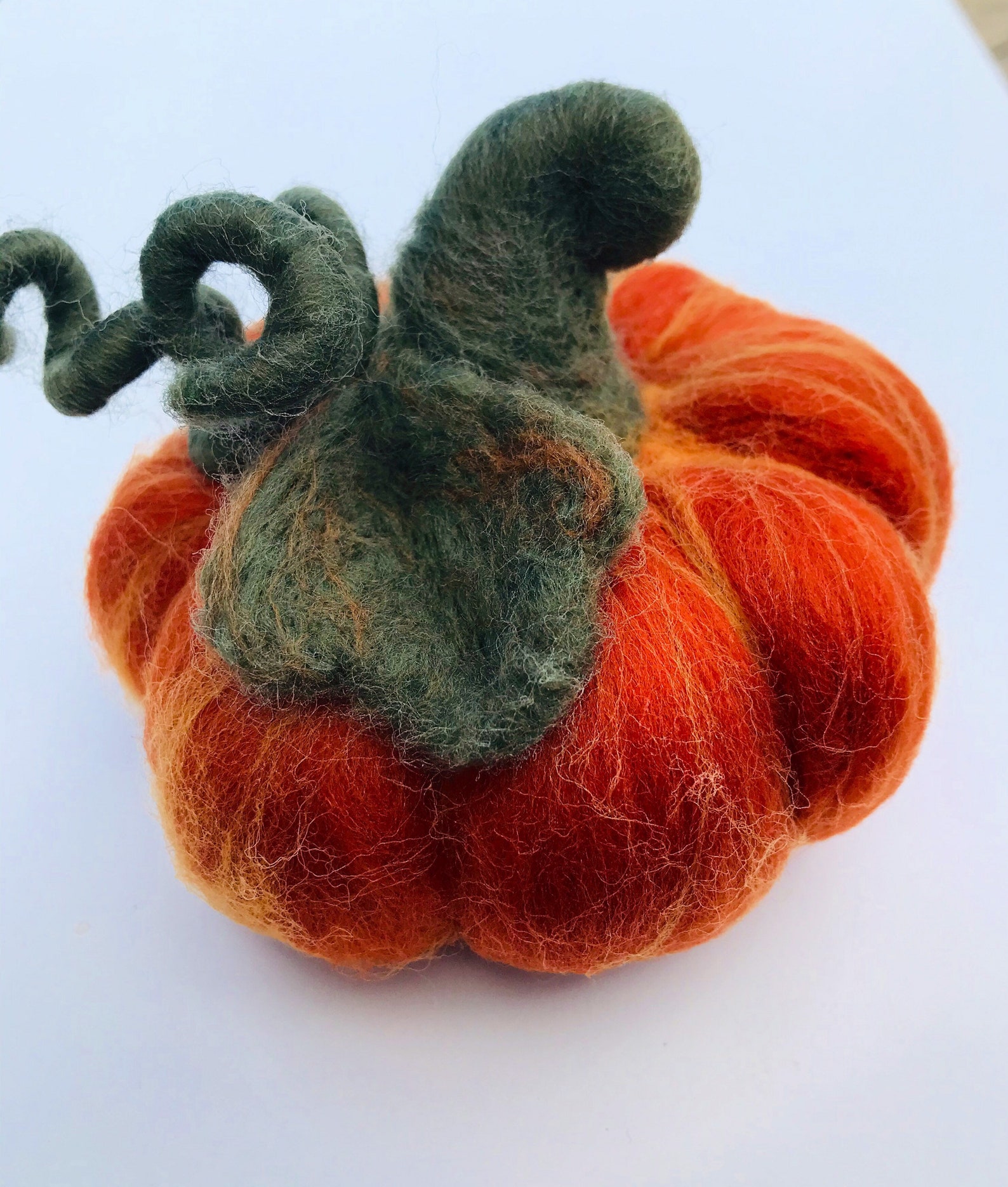 Digital PDF! Needle Felt Mini Fall Pumpkin Tutorial/pattern for All ...