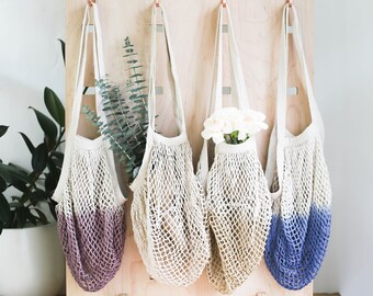 Crochet string bag | Etsy