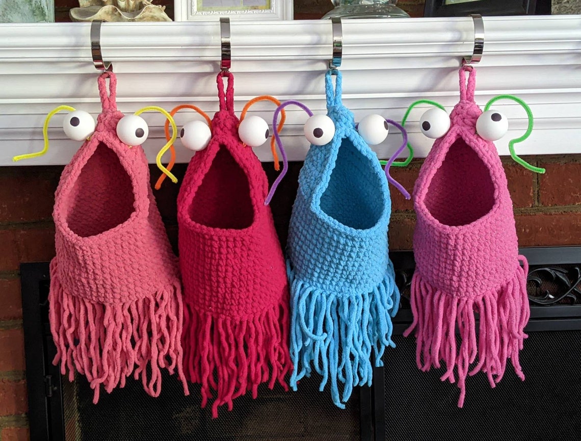 Multiple Colors Yip Yip Hanging Basket Martian - Etsy