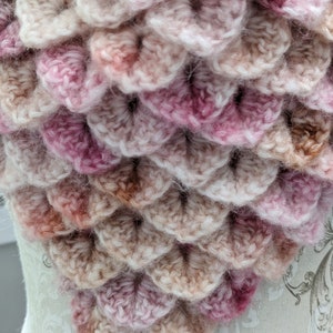 Dreamy Dragon Scale Shawl Wrap ~ Ren Faire ~ Ready to Ship ~ Medieval ...