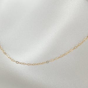 Dainty Chain Necklace • Delicate Minimalist Necklace • Thin Delicate ...