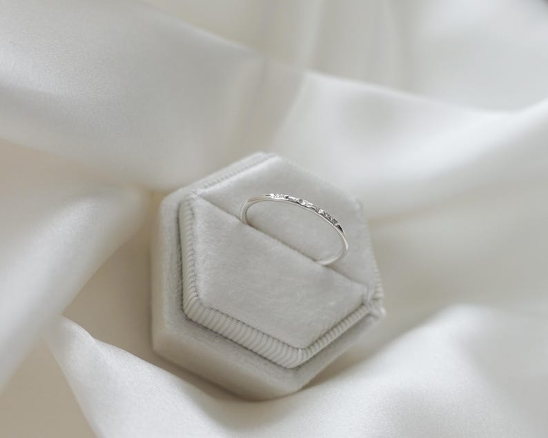 Personalized Secret Message Ring • Custom Hidden Message Jewelry • Hand ...