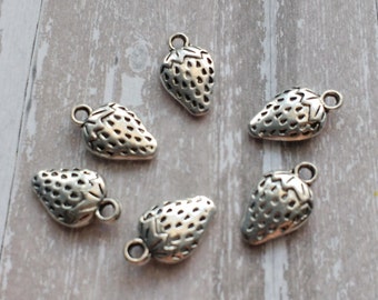 Strawberry Charm | Etsy