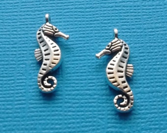 Seahorse charm | Etsy