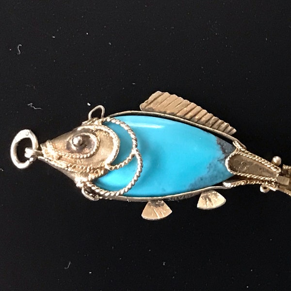 Fish Pendant - Etsy