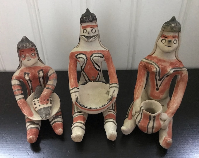 Vintage, Karaja Tribe, Brazil, Litjoko, Clay Dolls, Authentic. Ca. 1960 ...
