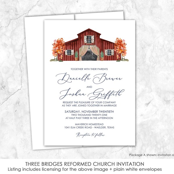 Barn Wedding - Etsy