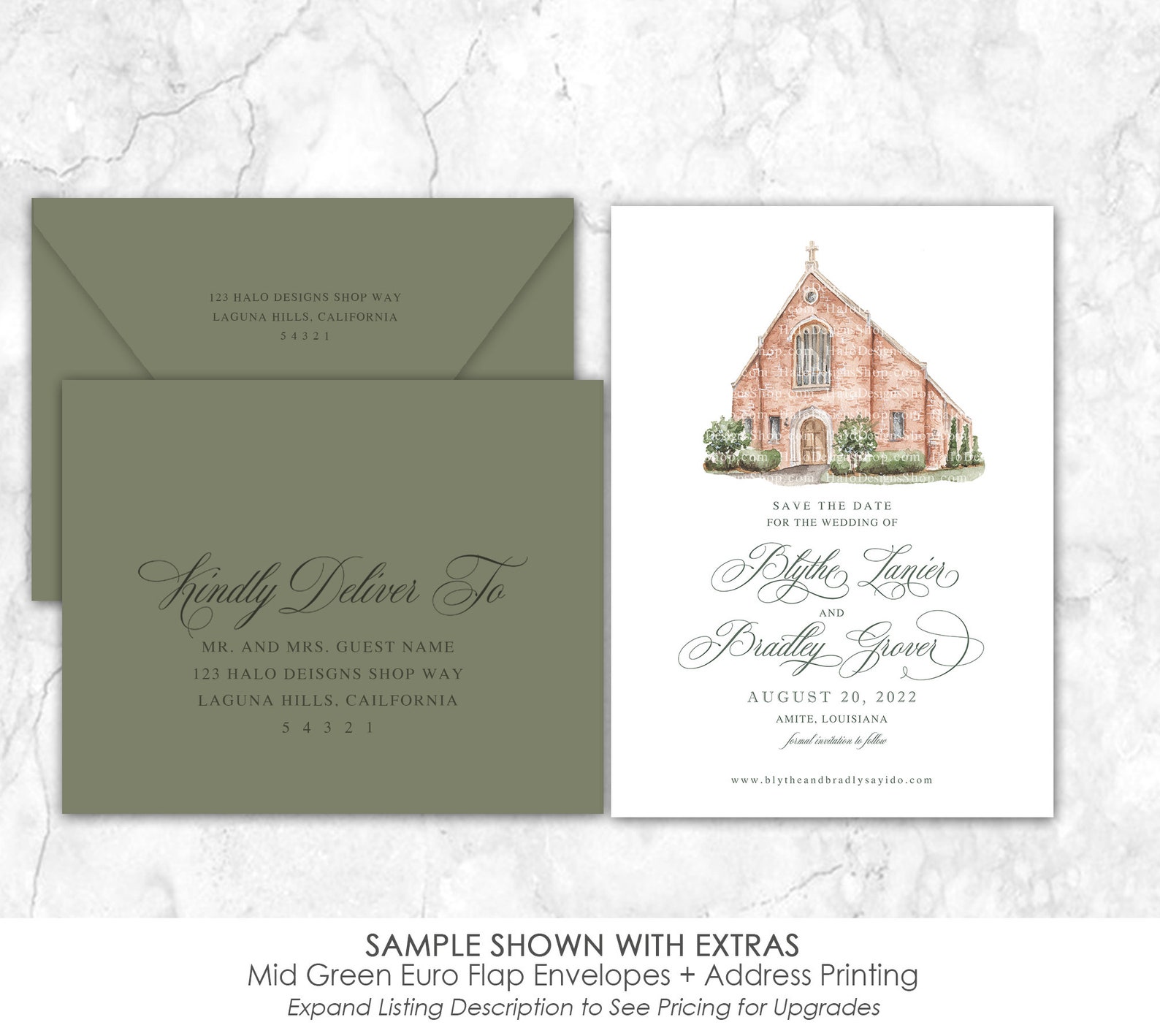 Saint Helena Catholic Church Save the Date, Amite, Louisiana, Venue ...