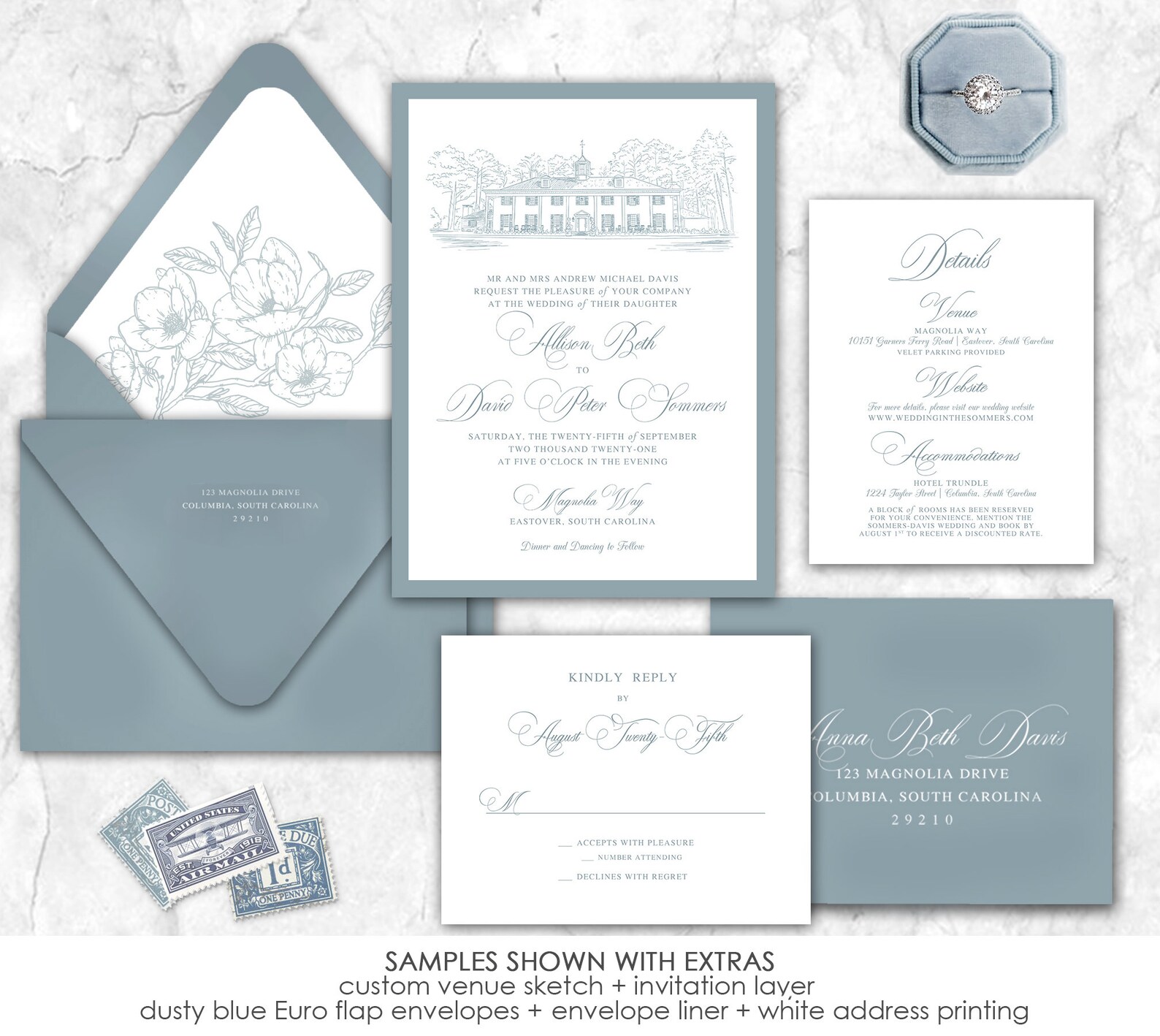 Duke University Chapel Save the Date, Duke Venue Save the Date, Custom ...