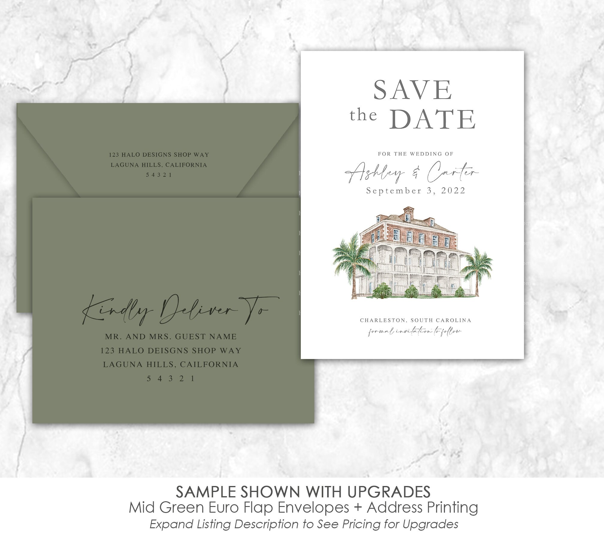Brim Chapel Save the Date, Kansas City, Missouri, Venue Save the Date ...