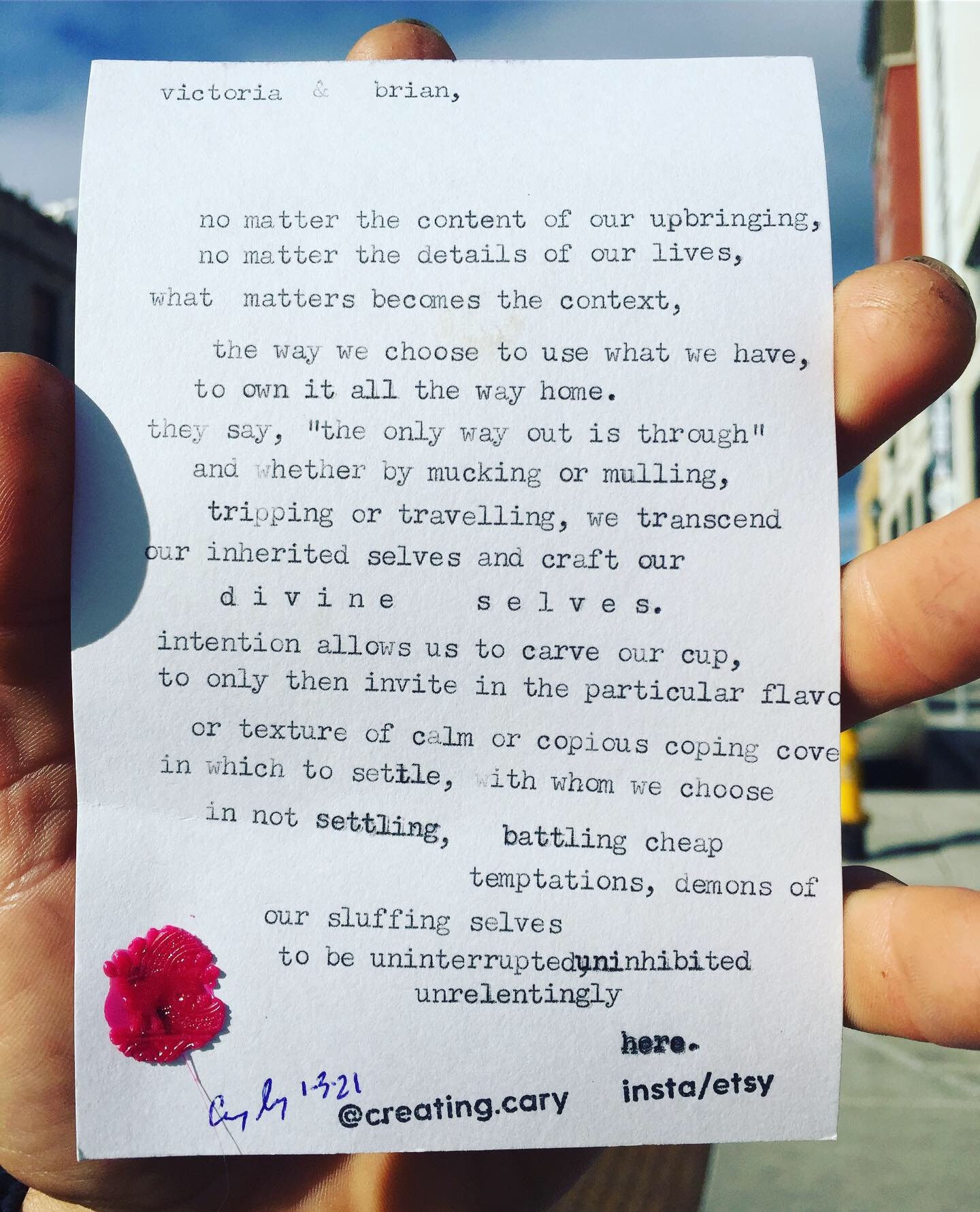 Custom Poetry, Valentine's Gift, Poetry, Gifts for Couples, Anniversary ...