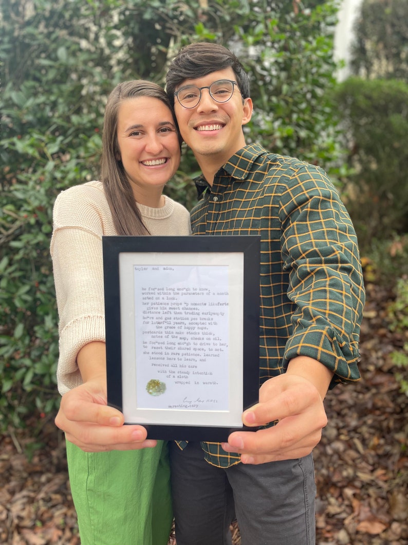 Personalized Wedding Vows, Made to Order Vows, Custom Vows for Him ...