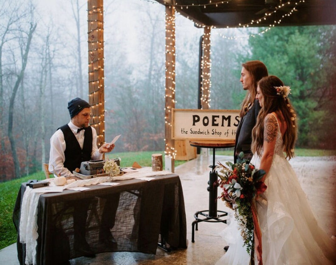 Personalized Wedding Vows, Made to Order Vows, Custom Vows for Him ...