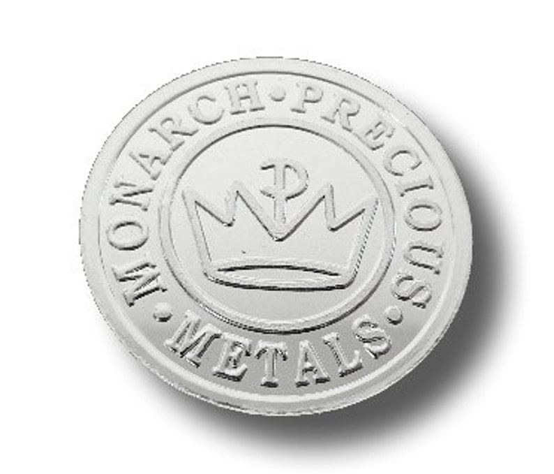 1 Troy Ounce .999 Silver Art Round Monarch Buck Brilliant Uncirculated ...