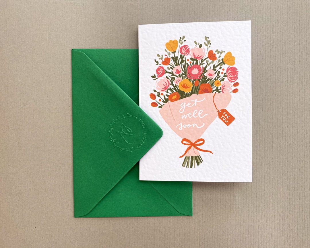 Get Well Soon Card | Sending Love Card | Sending Flowers Card | Feel ...