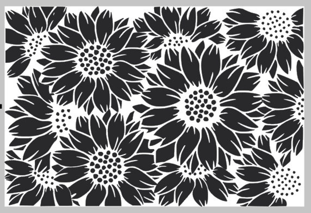 Sunflower SVG Digital Adjustable Window Decal, Car, Truck. Other - Etsy