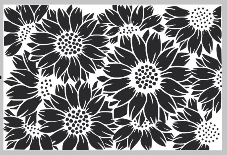 Sunflower SVG Digital Adjustable Window Decal, Car, Truck. Other - Etsy