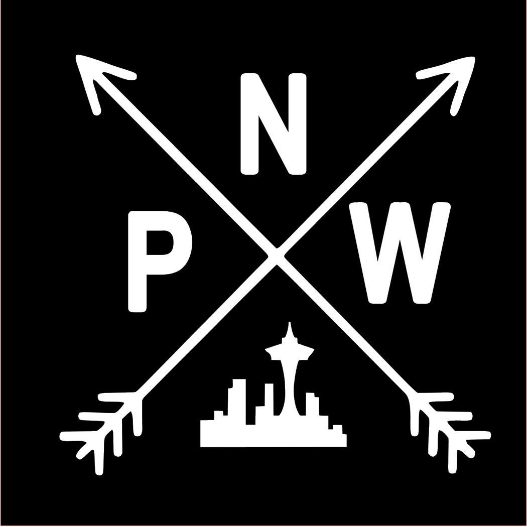 Pacific Northwest SVG Customizable, Seattle, West Coast, Big Foot ...